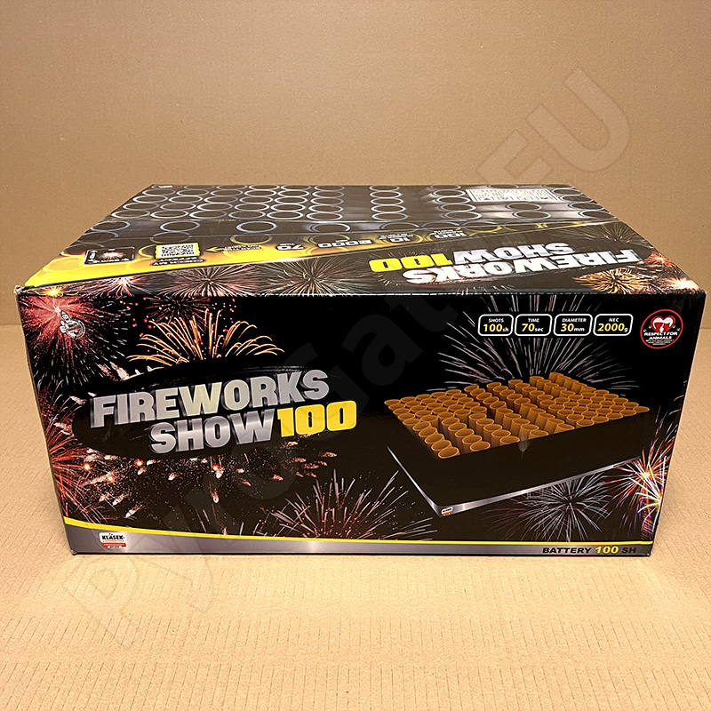 100 shots - Fireworks show - PyroGate.EU