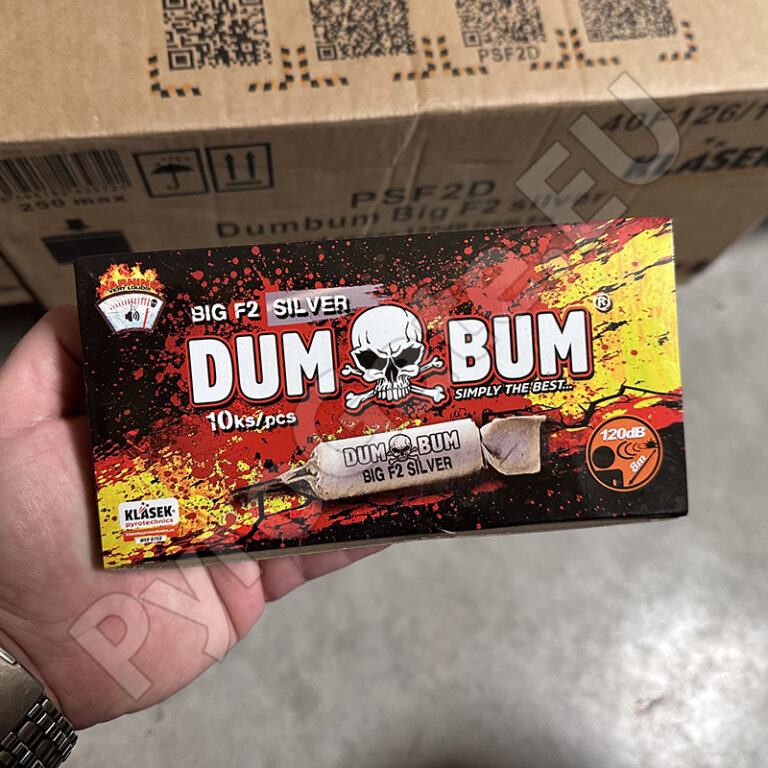 FireCracker DumBum BIG Silver - F2 - PyroGate.EU