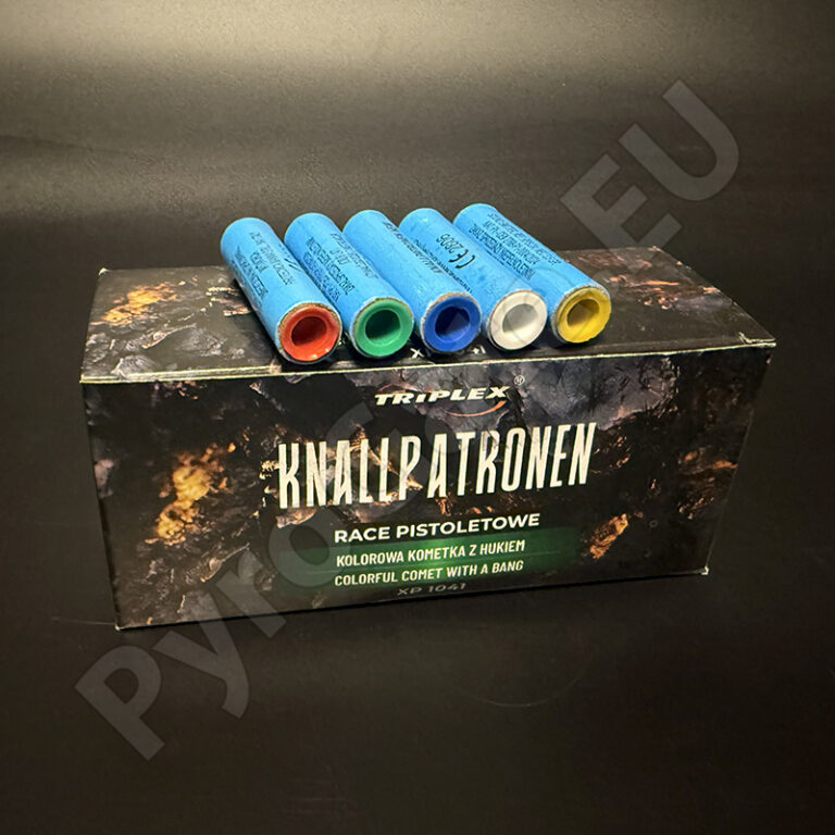 TRIPLEX knallpatronen with color tail XP1041 - P1 - PyroGate.EU